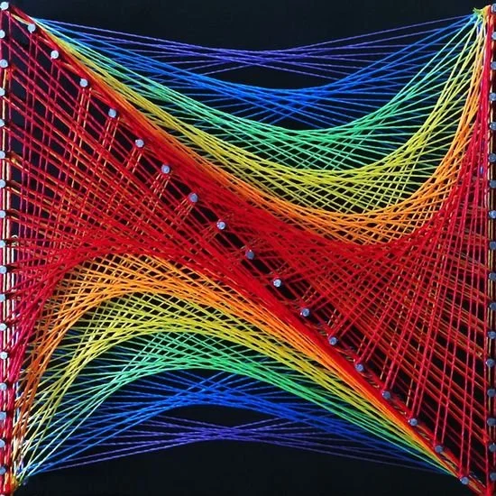 String Art Mural | Youth Activities — Virginia Highlands Festival ...