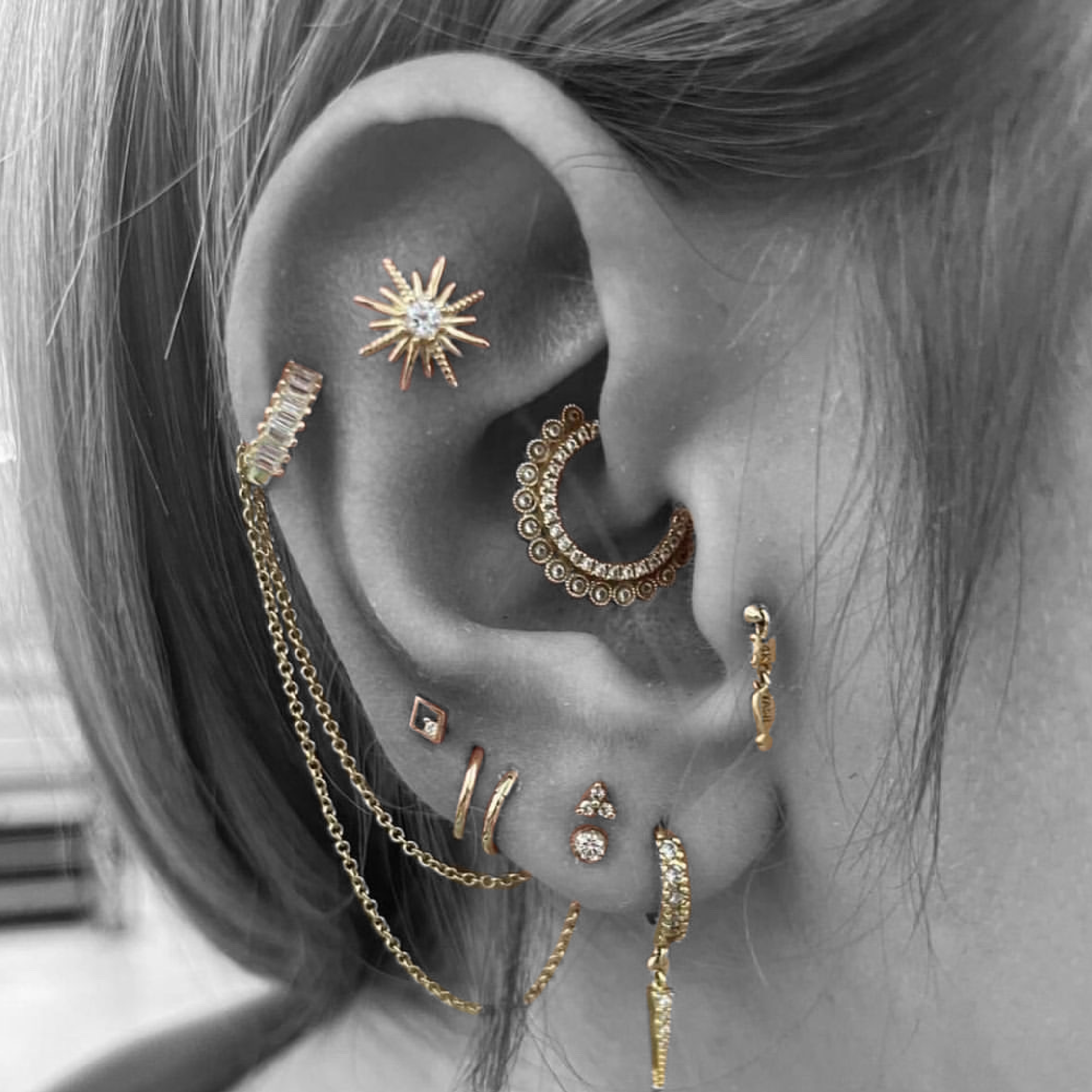 Ear Curation, Constellation Piercings Brooklyn & Manhattan | Live By ...