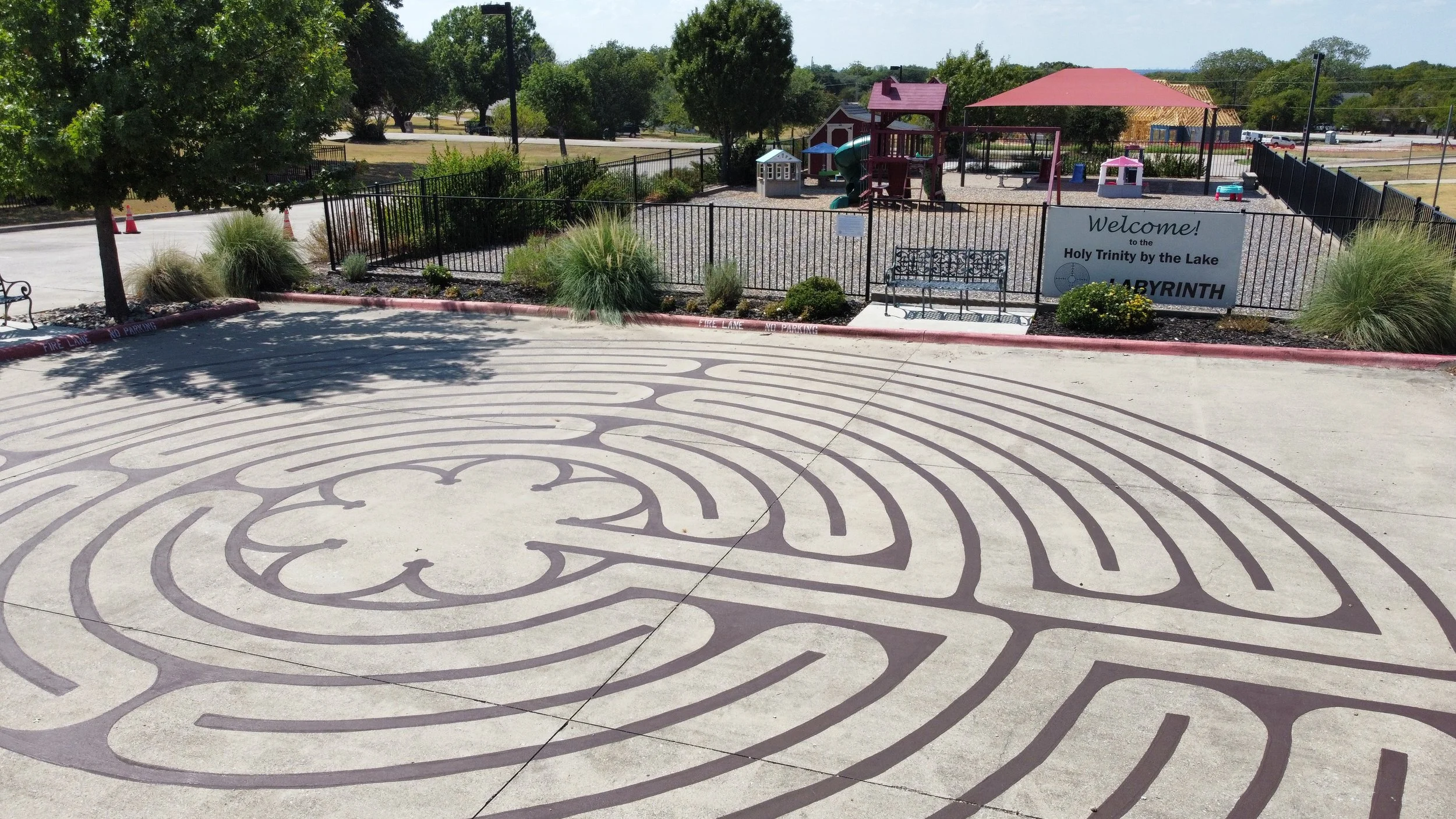Labyrinth — Holy Trinity by the Lake Episcopal Church