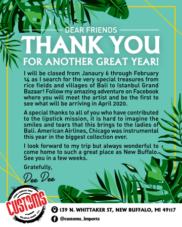 Customs Imports - Ads — Thirty Three