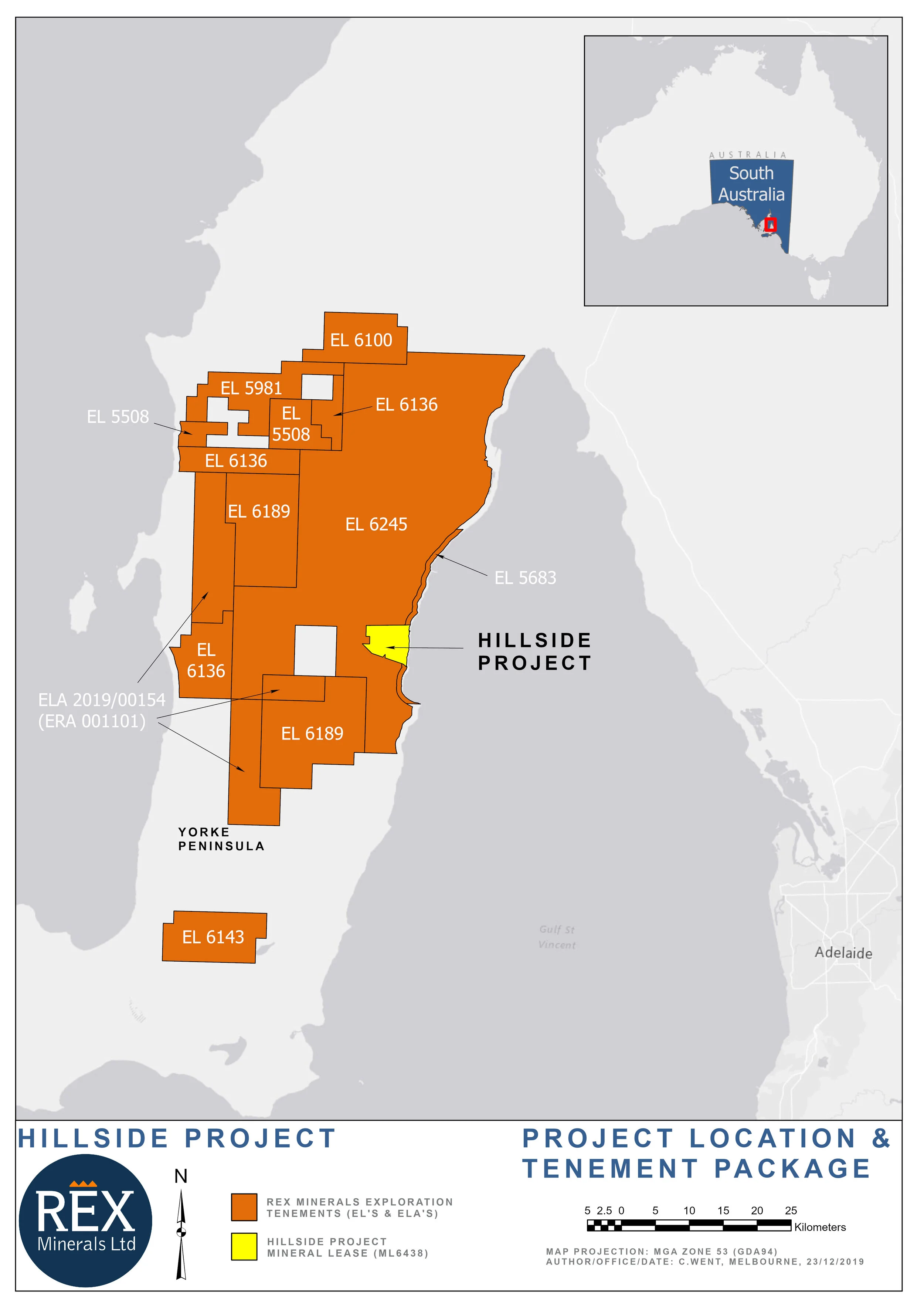 Rex Minerals — Hillside Project