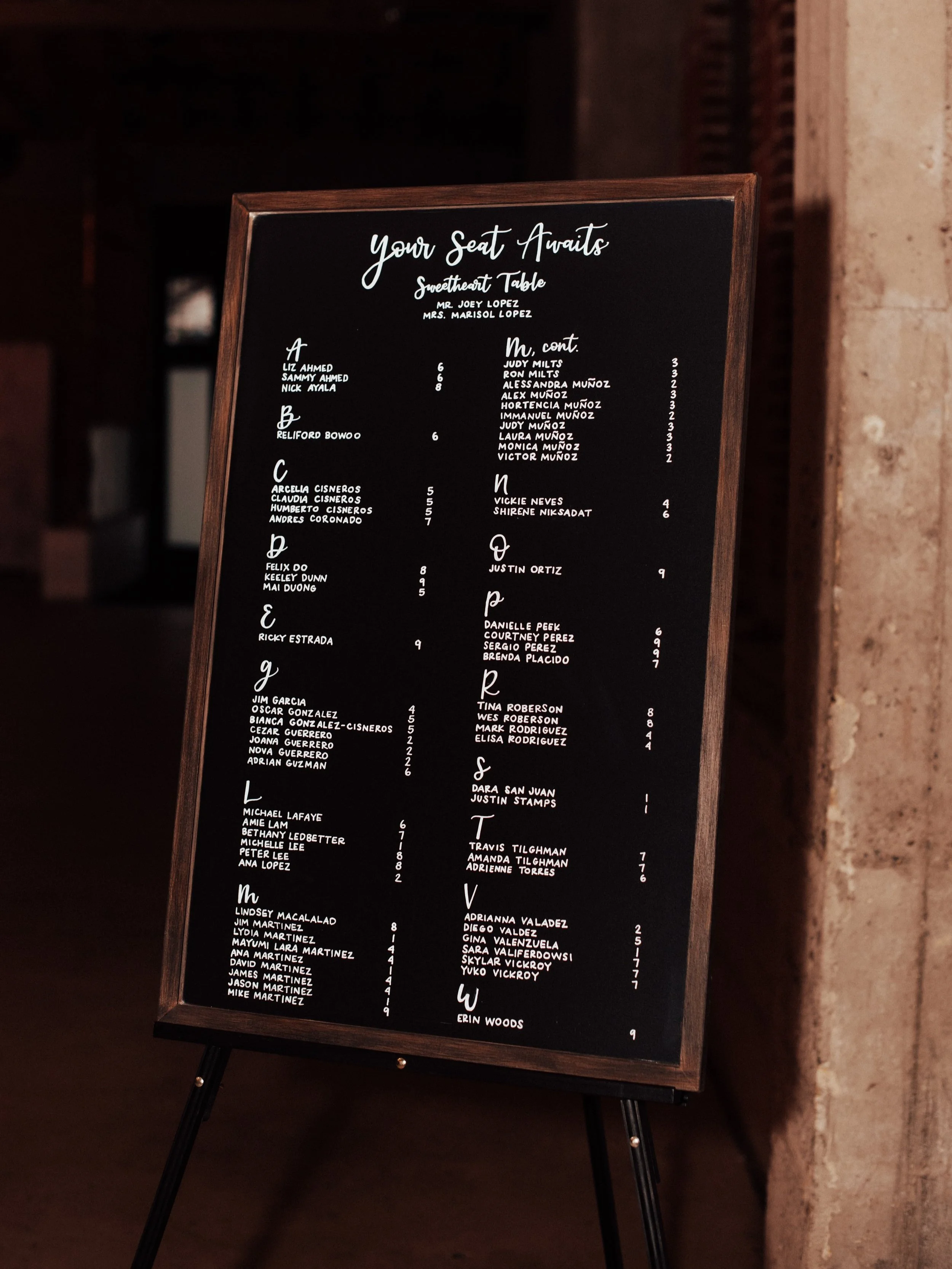What Size Mirror For Wedding Seating Chart What Size Mirror For Wedding Seating Chart
