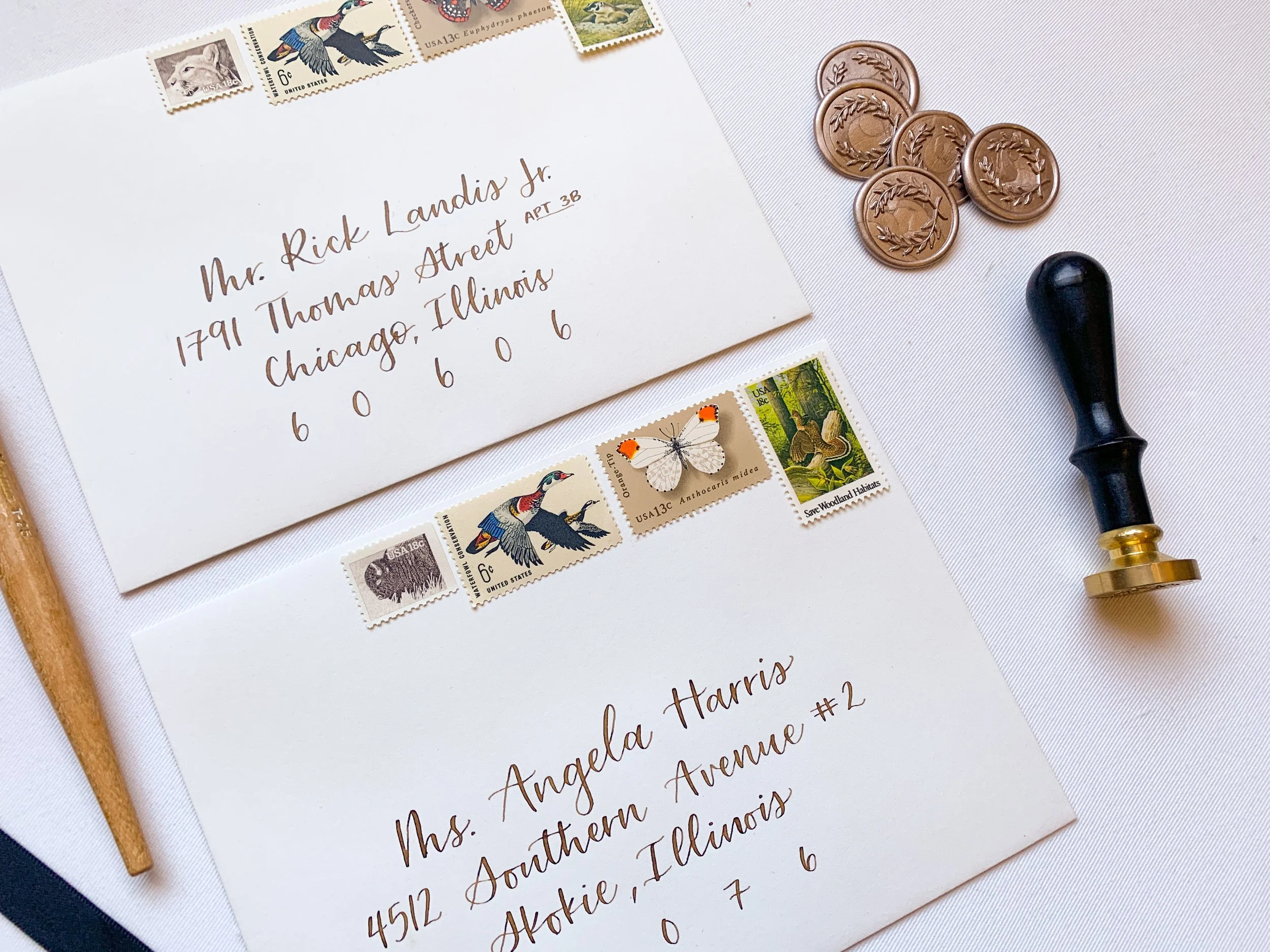 Calligraphy Fonts For Envelopes