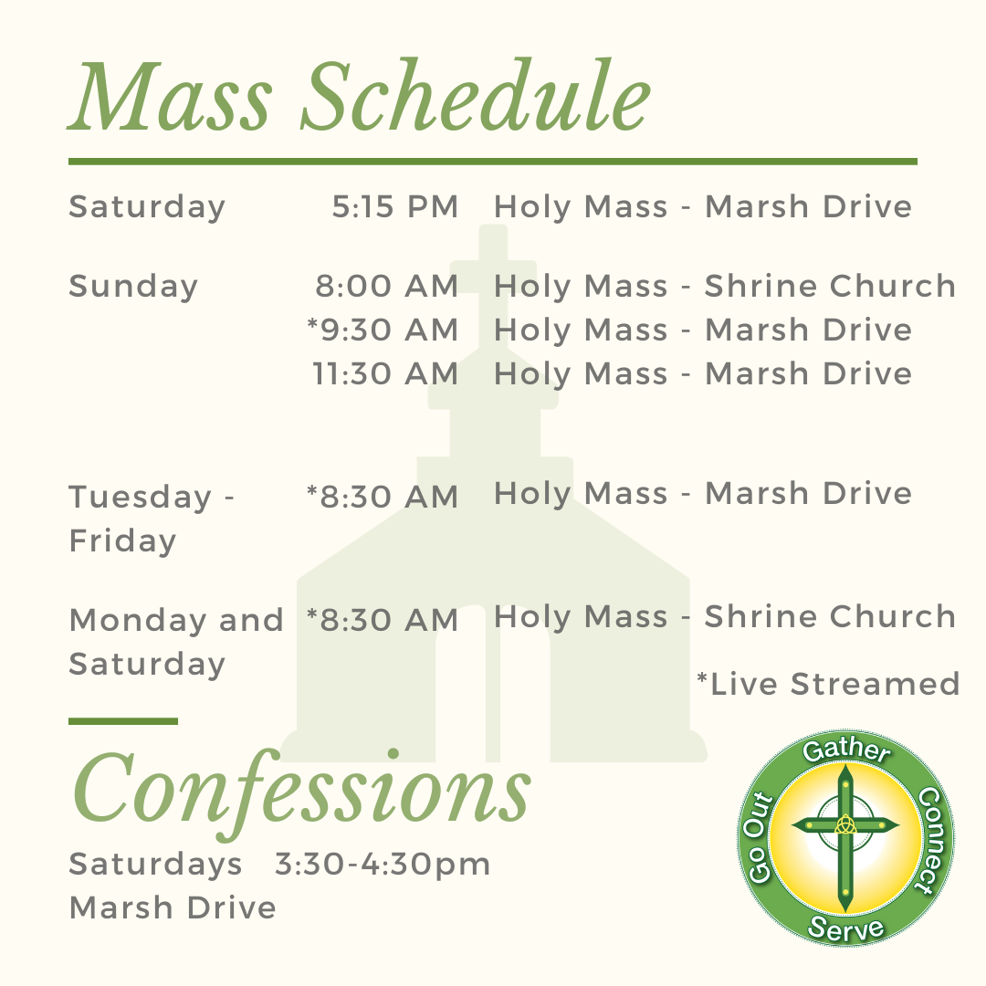 We Need You — Saint Patrick Church