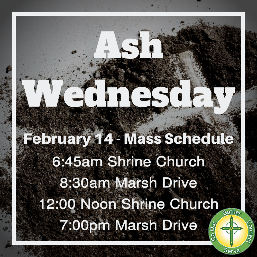 Ash Wednesday — Saint Patrick Church