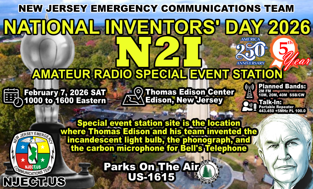 Inventor's Day 2026 — Thomas Edison Center at Menlo Park