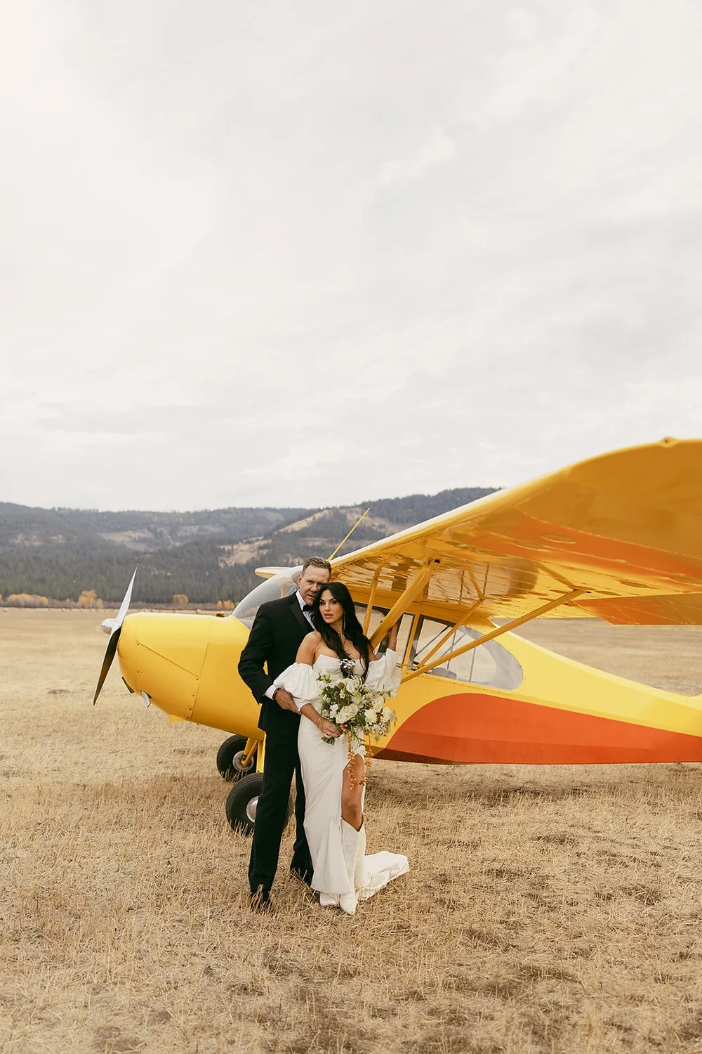 Fly-In Elopement at Moose Valley Ranch: A Luxury Mountain Wedding ...