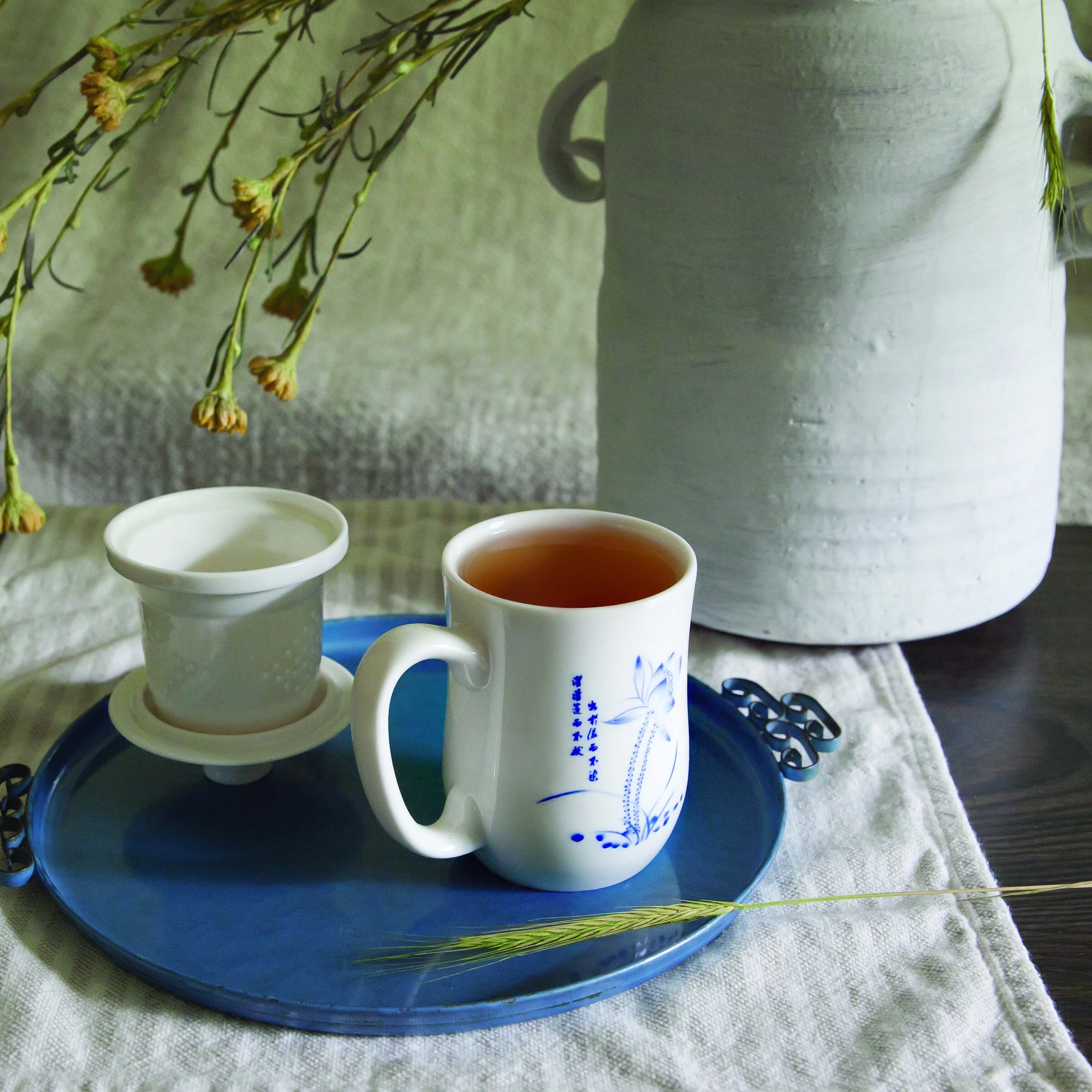 Blue Series Kung Fu Tea Cup Sets — Shang Tea