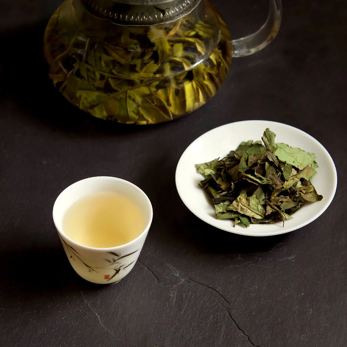 Gong Mei Winter Leaf White Tea - Loose Leaf White Tea — Shang Tea