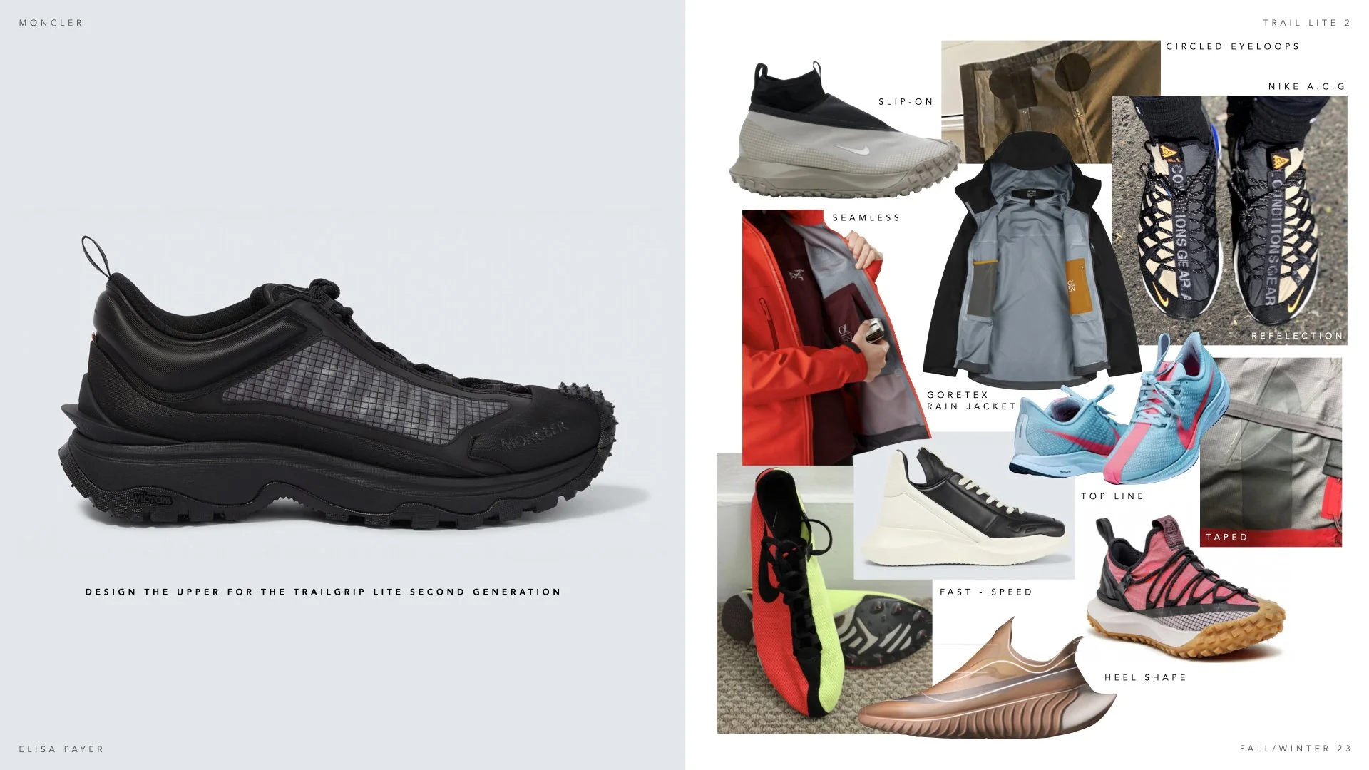 MONCLER | TRAIL LITE 2 — Elisa Payer