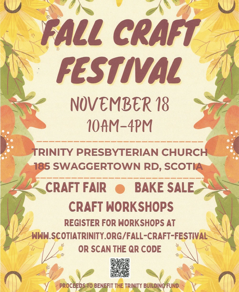Fall Craft Festival — Trinity Presbyterian Church