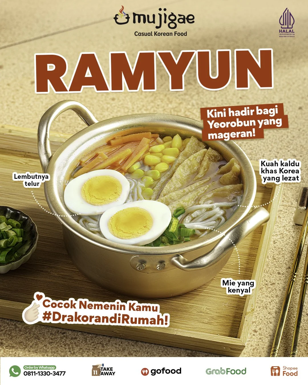 Mujigae Korean Delivery — Mujigae Resto | Serving Daily Joy