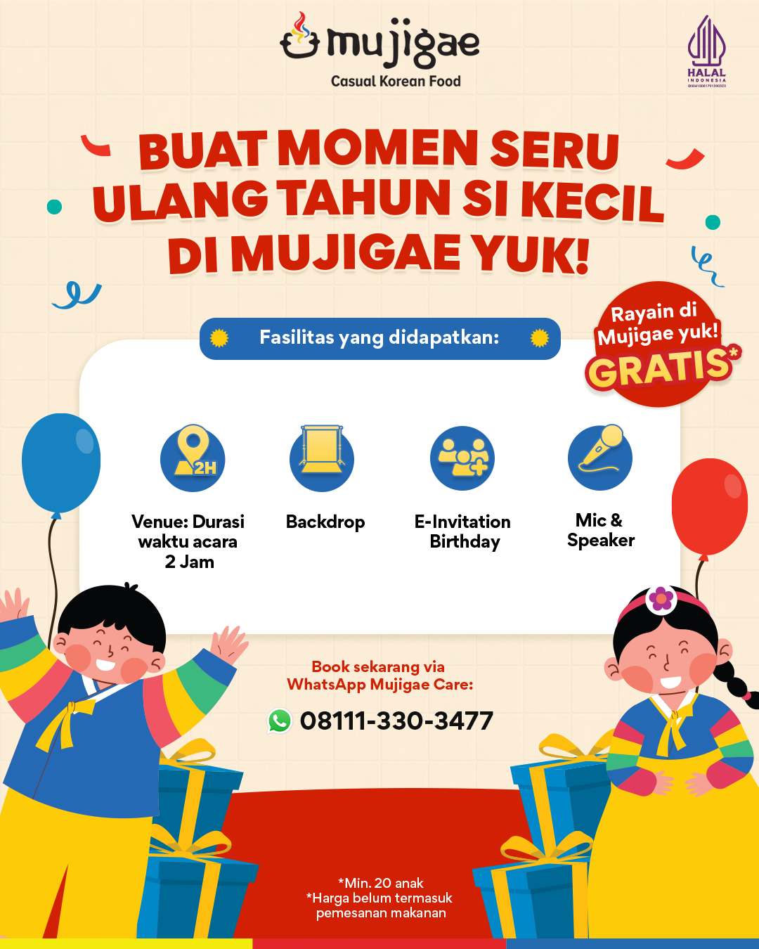 Mujigae Korean Delivery — Mujigae Resto | Serving Daily Joy