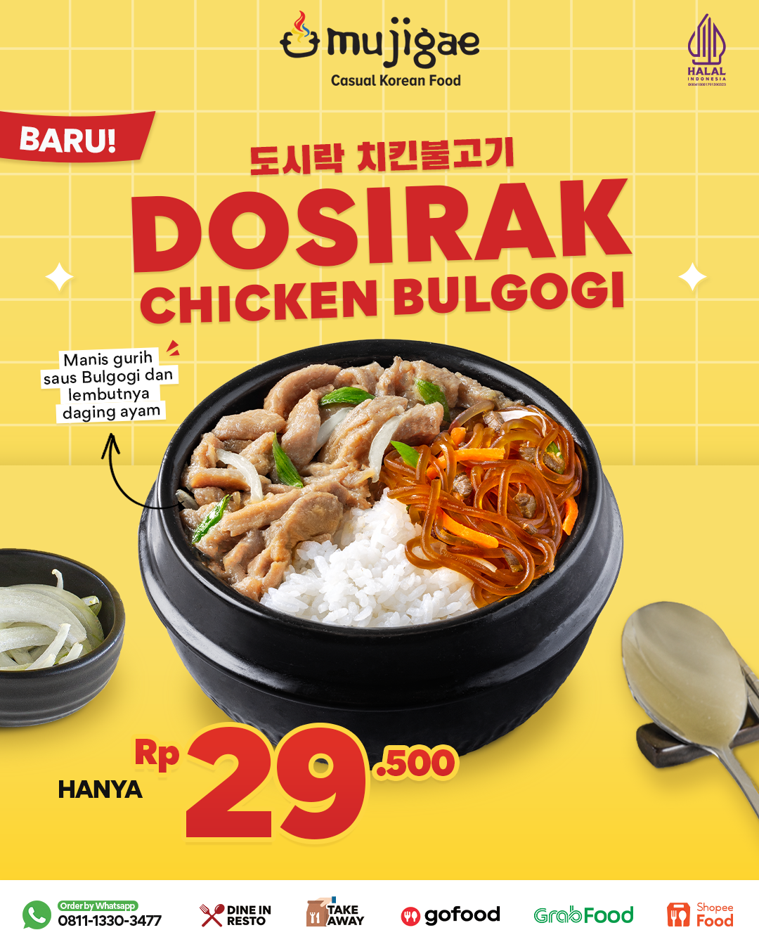 Mujigae Korean Delivery — Mujigae Resto | Serving Daily Joy