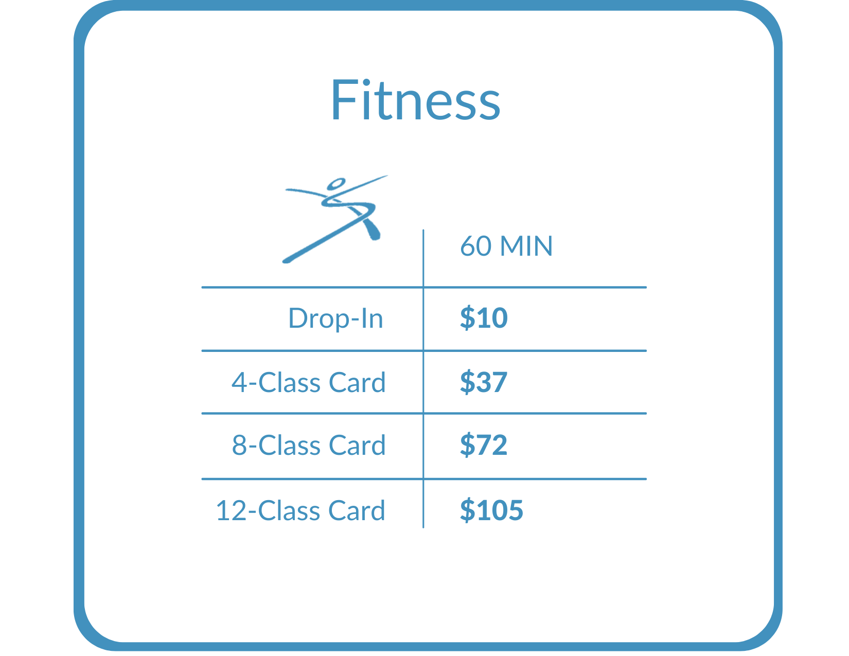 Class Pricing & Dance Class Cards — Central Studio Pilates, Fitness & Dance