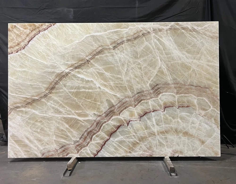Onyx Slab Onyx Stone Blue 60cm X 120cm Wall & Floor Tile Floor Tiles