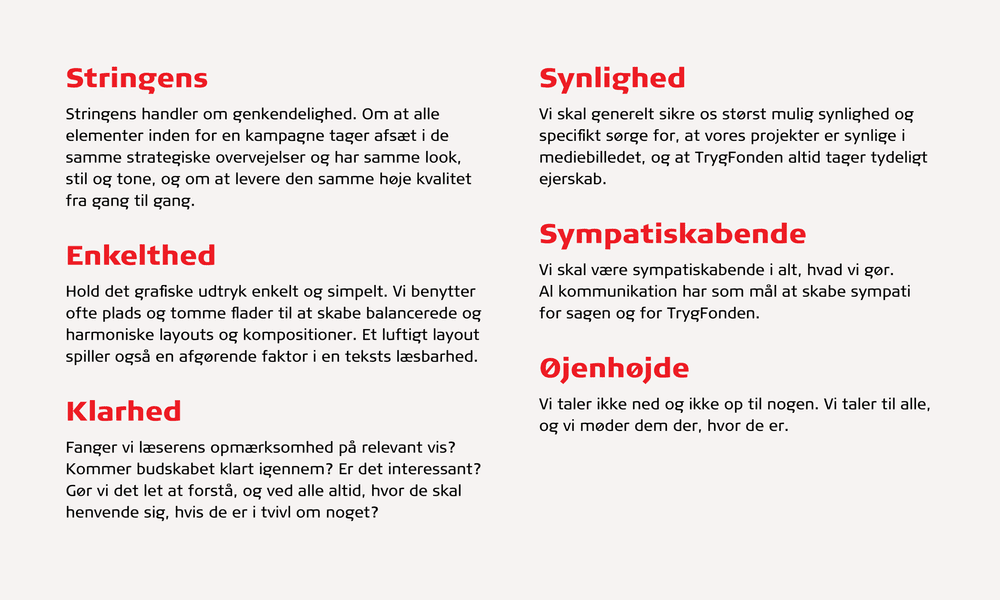 TrygFonden — Designguide