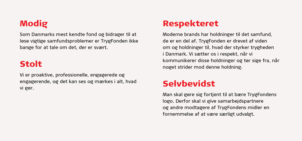 TrygFonden — Designguide