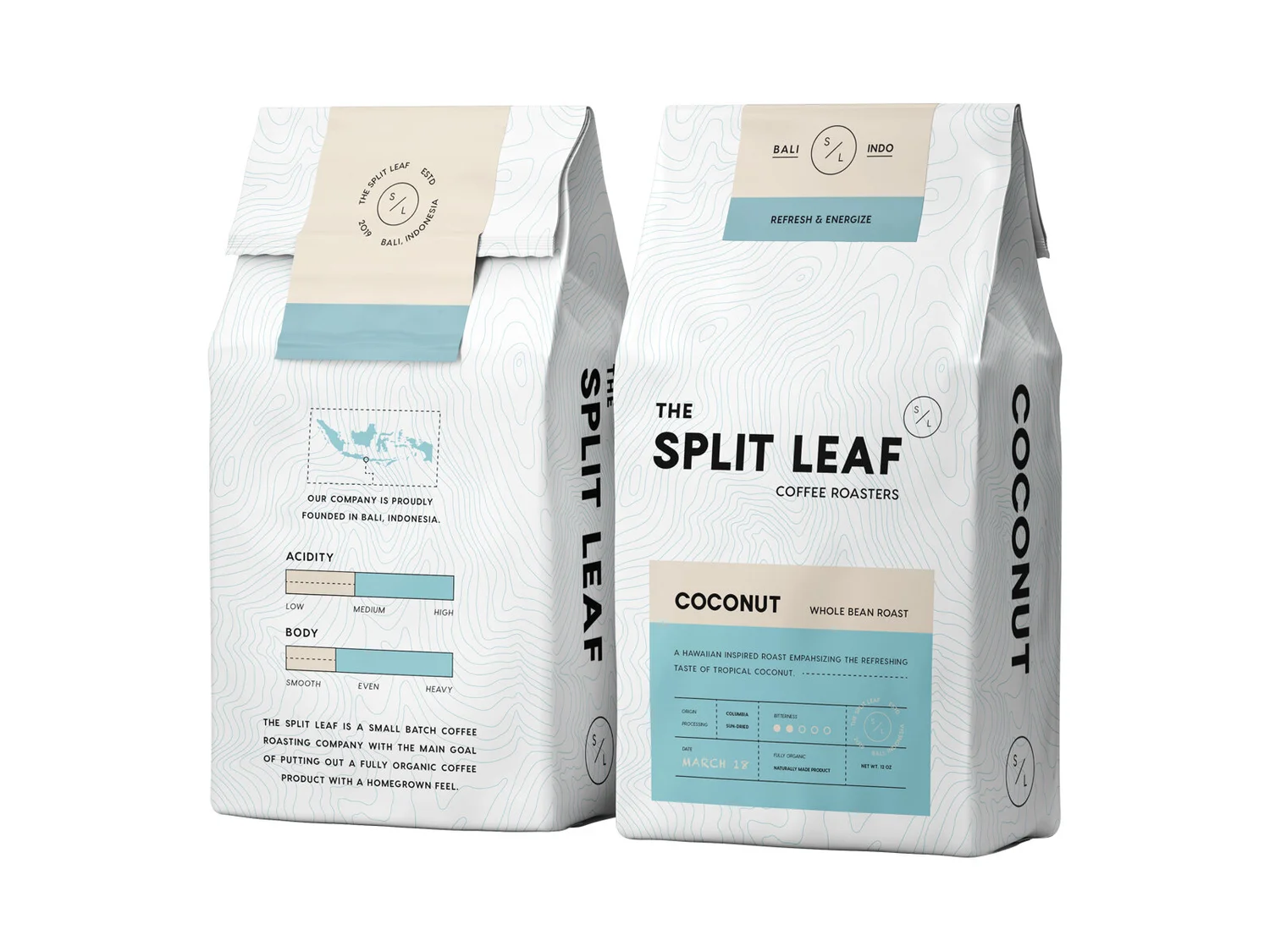 Split Leaf Coffee — createid