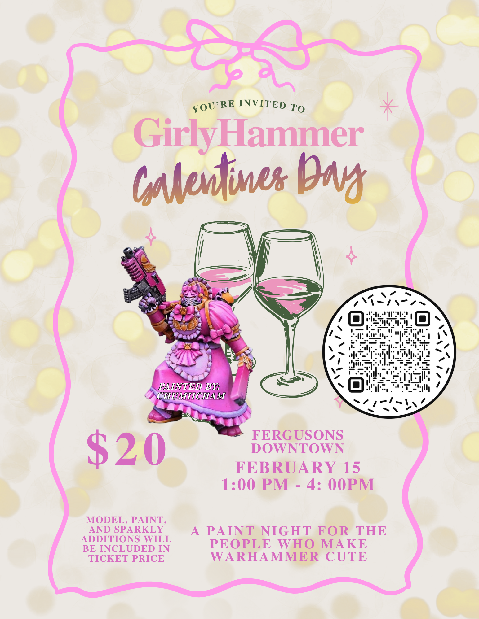 Horus Hobbies: Girly Hammer - Galentines Day — Fergusons Downtown