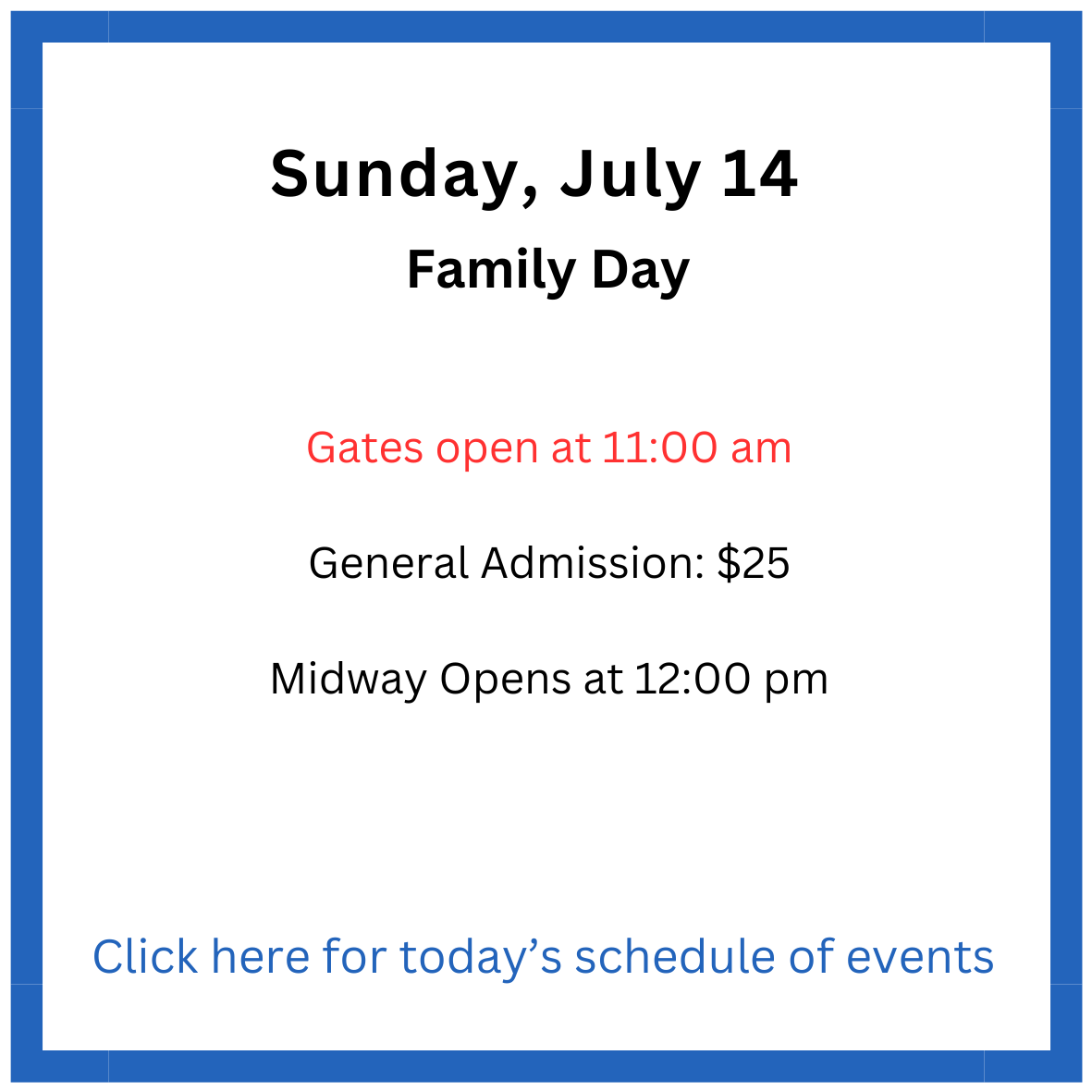 Admission — Union Fair
