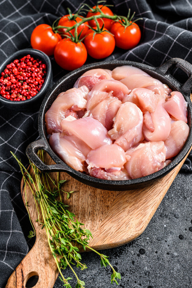 A Cut Above Meats — The Organic Boneless Skinless Chicken Thighs Box