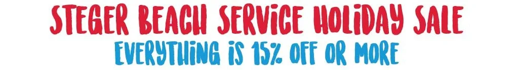 Merchandise — Steger Beach Service