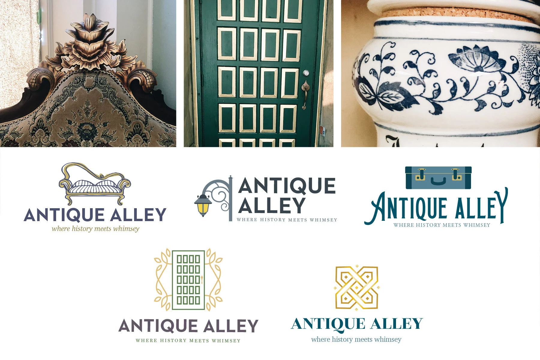 Antique Alley | Logo Development — Osborne Media | Creative Agency