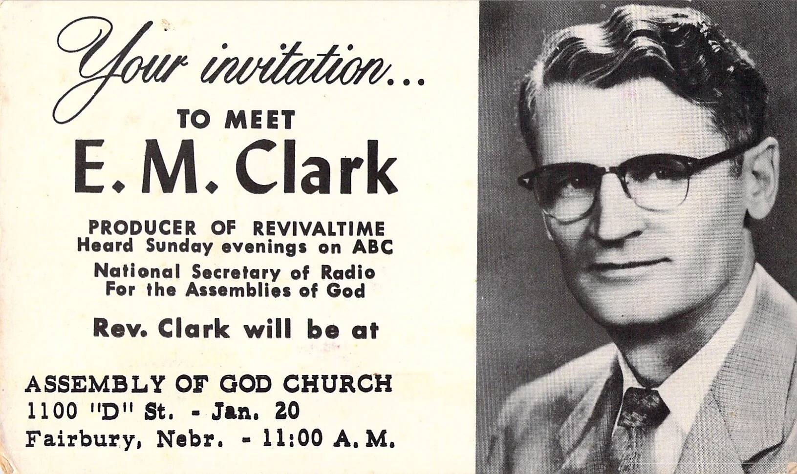 About Dr. Clark — E.M. Clark