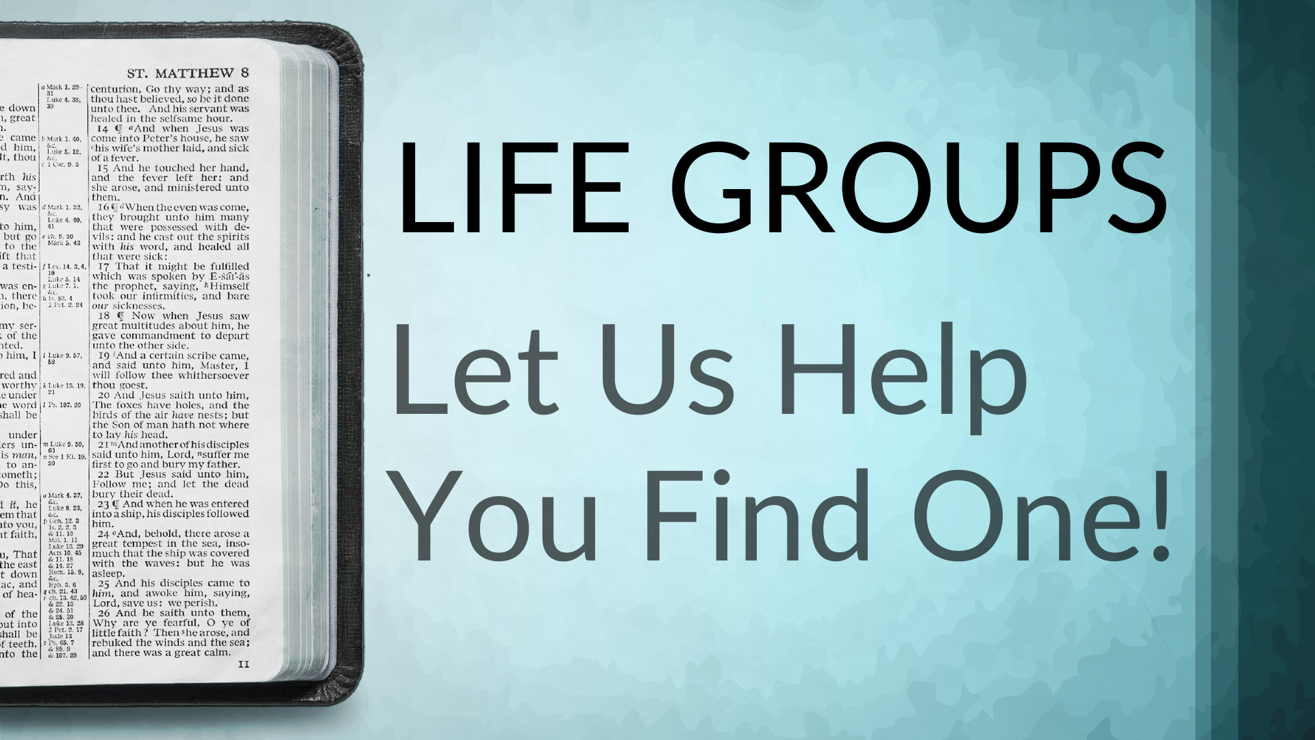 Join a Life Group — Hillcrest Church