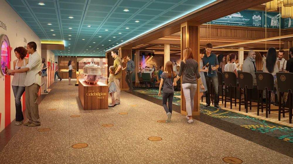 CARNIVAL CRUISE LINE REVEALS NEW CARNIVAL CELEBRATION VENUE ...