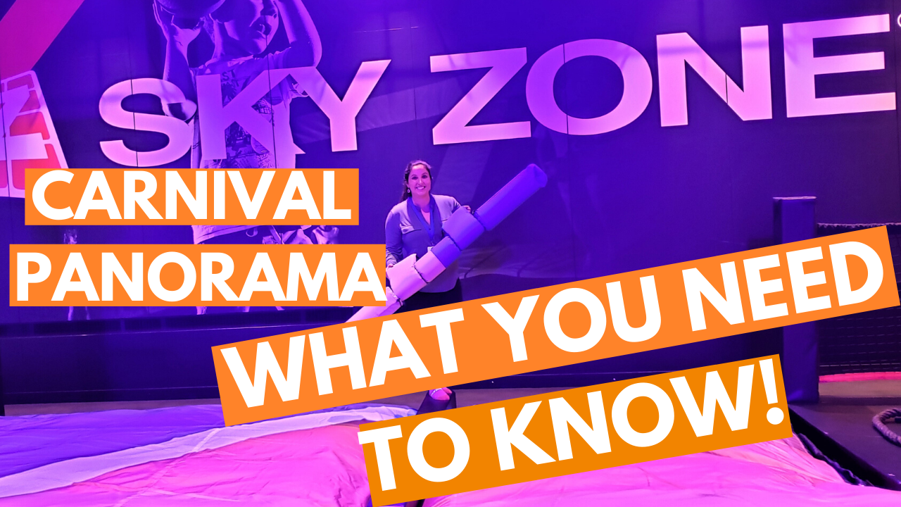 Carnival Panorama SKY ZONE FIRST LOOK & WHAT YOU NEED TO KNOW — Home