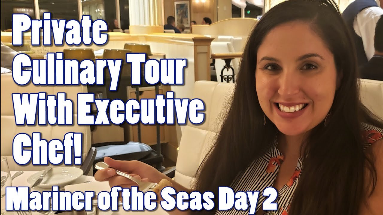 Private Tour by Executive Chef, Day at Sea a Culinary Delight! Mariner ...