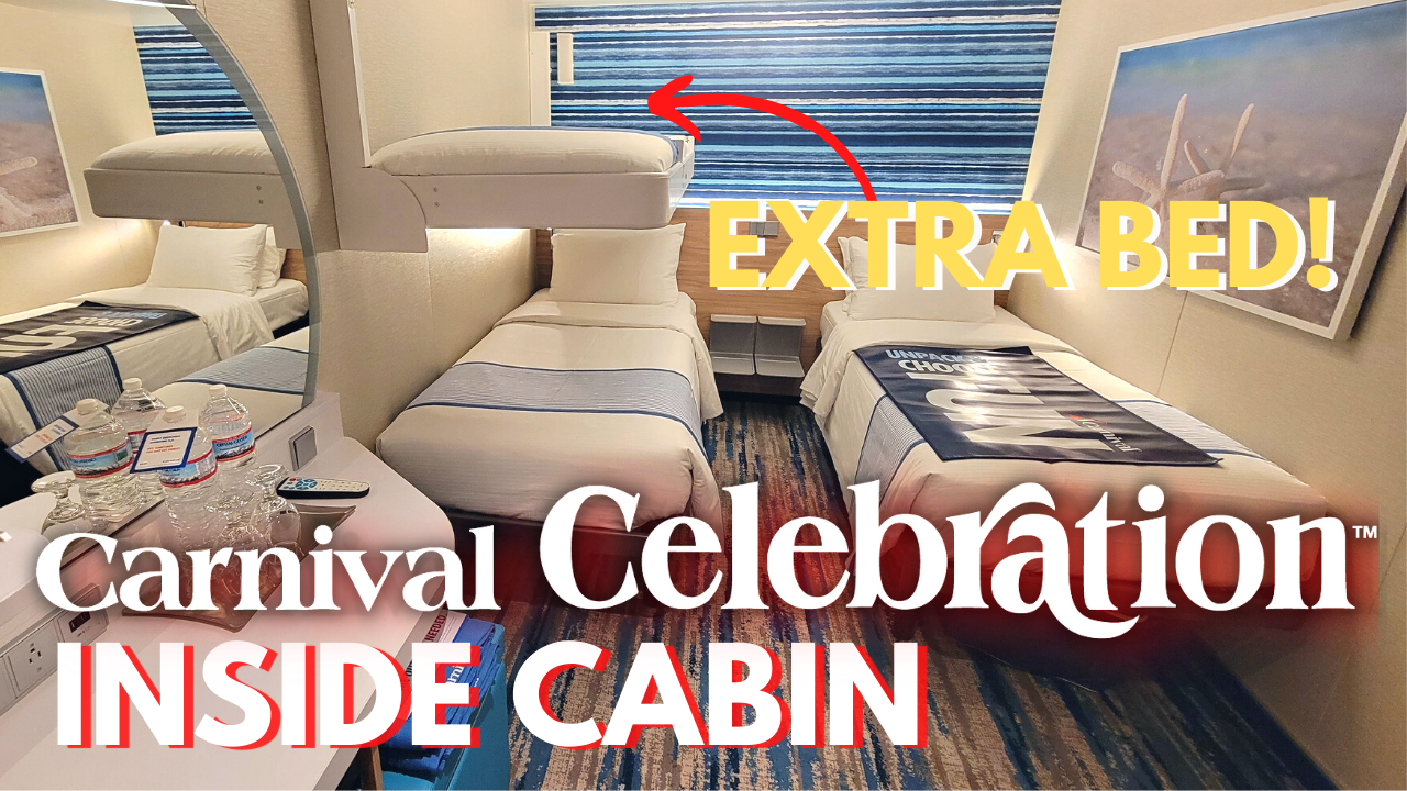 Carnival HORIZON FAMILY HARBOR Ocean View Cabin Tour, Stateroom 2478 ...