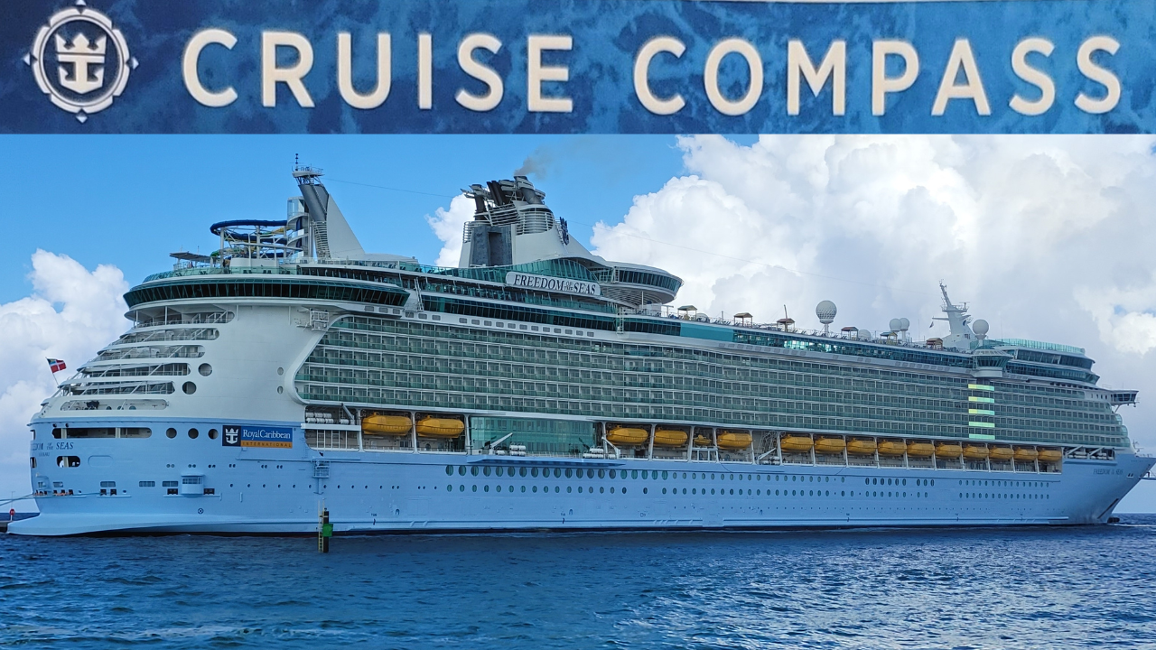 Royal Caribbean - Freedom of the Seas, Cruise Compass (4 Nights ...