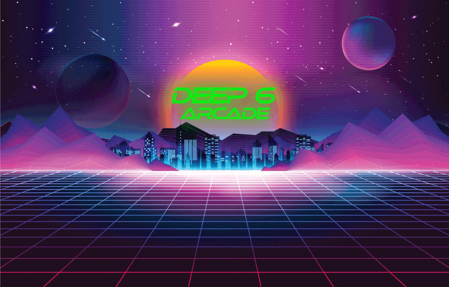 Deep 6 Arcade — Four Beaches