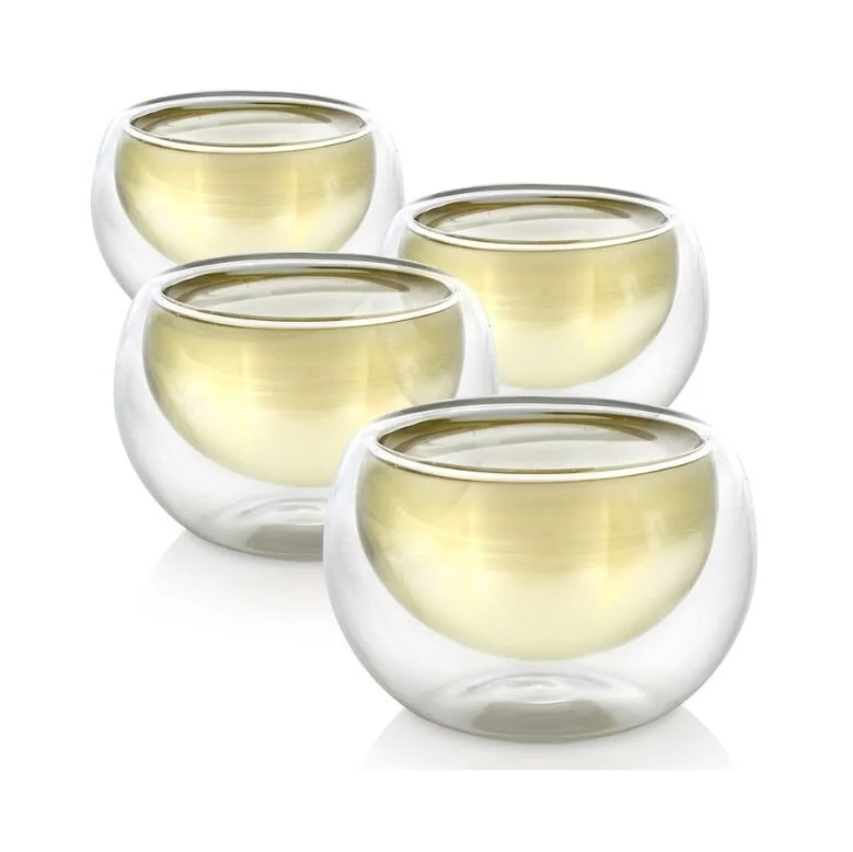 Double Walled Glass Tea Cups