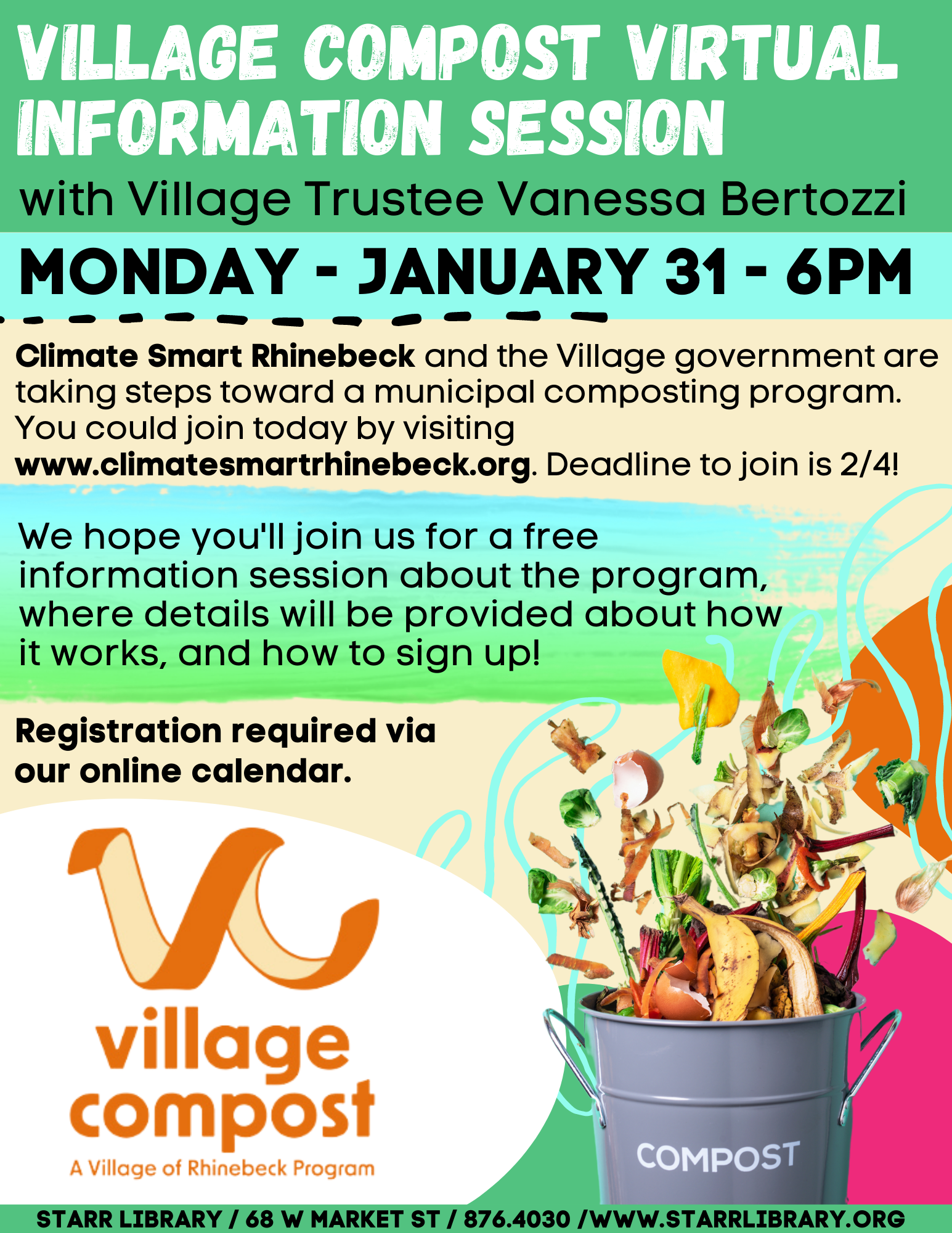 Village Compost: Online Info Session, hosted by Starr Library — Climate ...