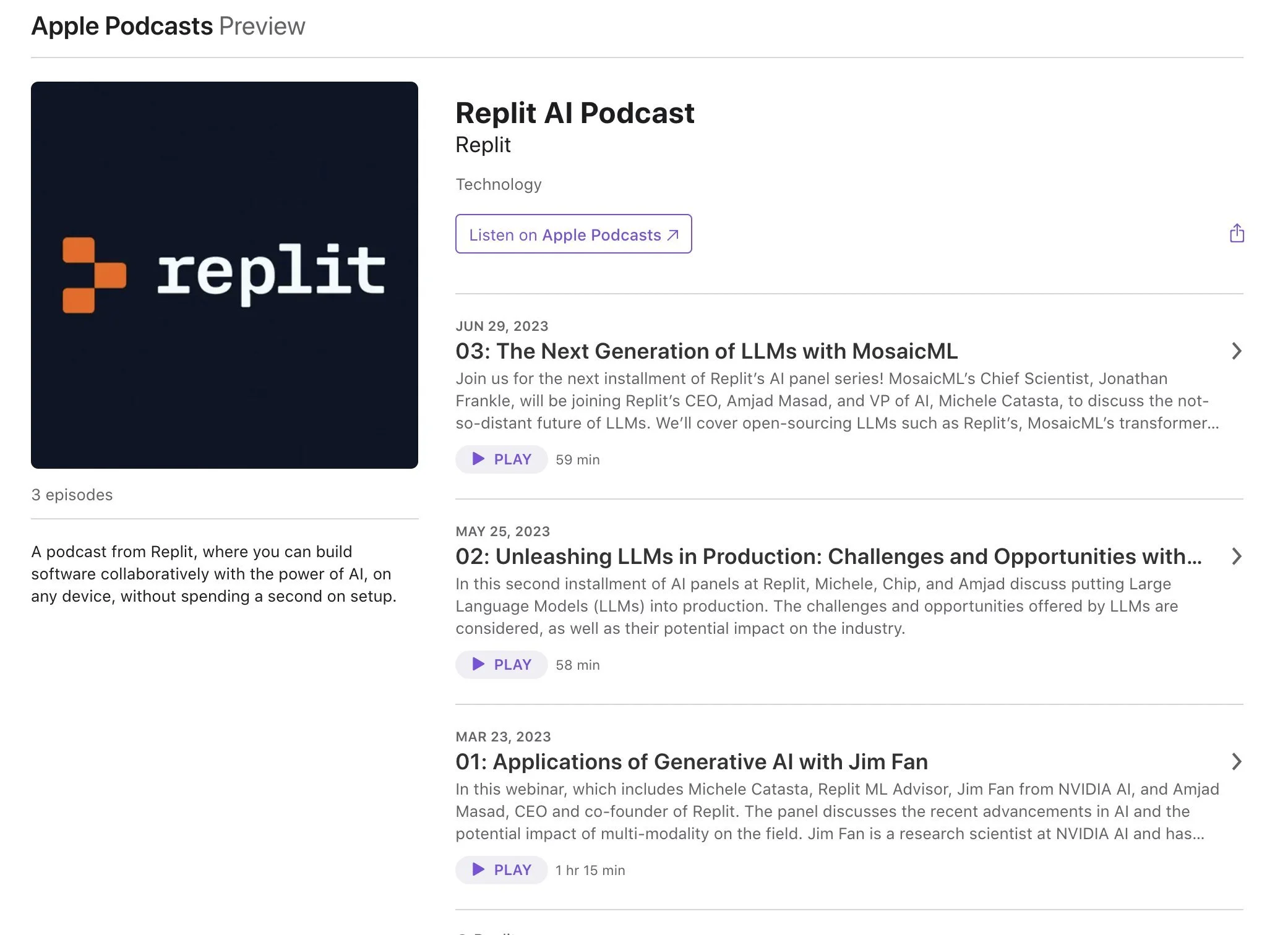 Replit's AI Resources — Billion Dollar Startup Ideas