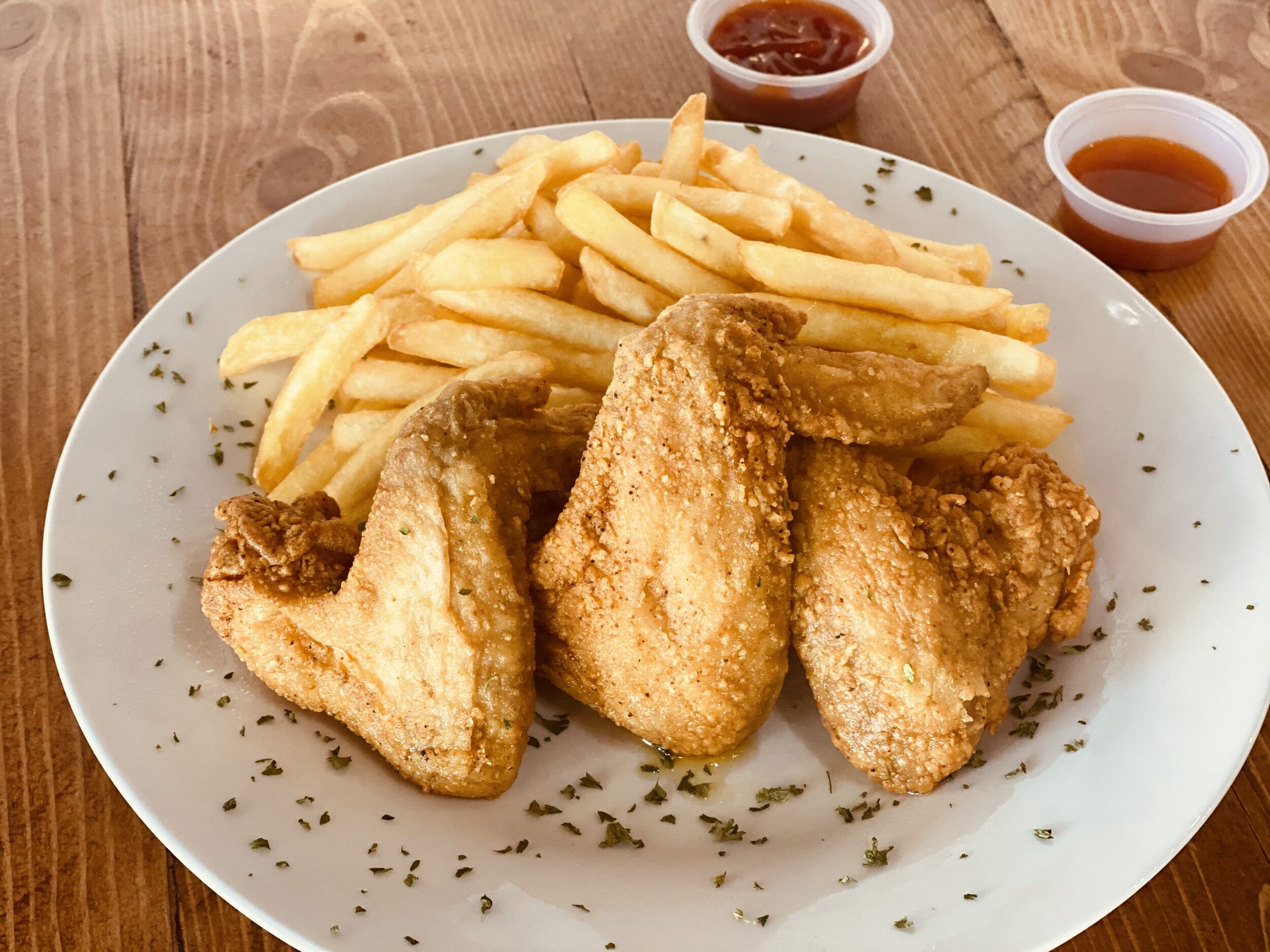HOOK FISH AND CHICKEN