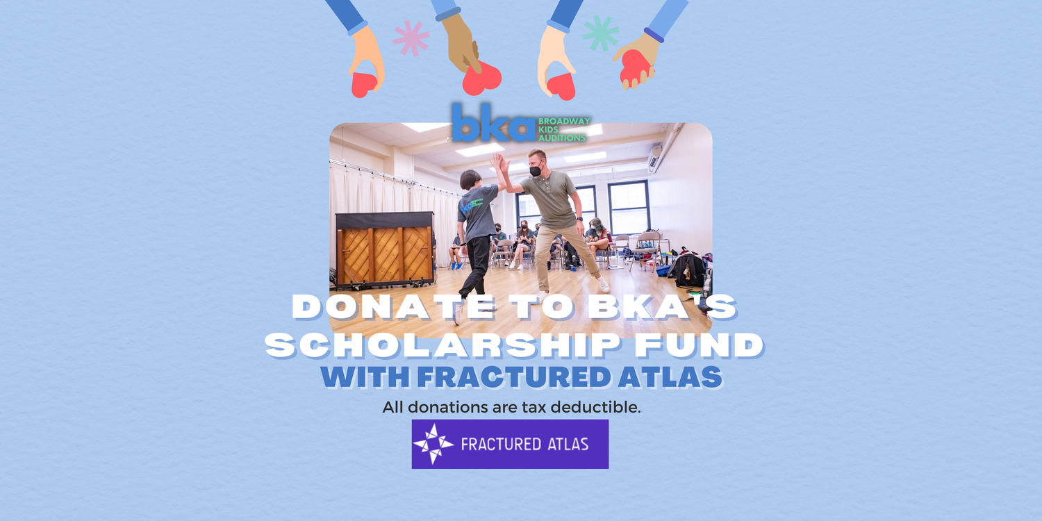 Scholarship Donations and Applications — Broadway Kids Auditions