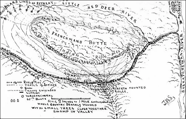 The North-West Rebellion Begins — North-West Mounted Police