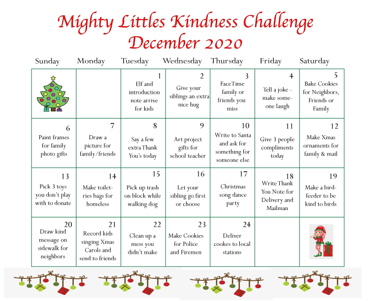 Mighty Kindness Challenge 2020: Using Kindness Elves to Help Teach ...