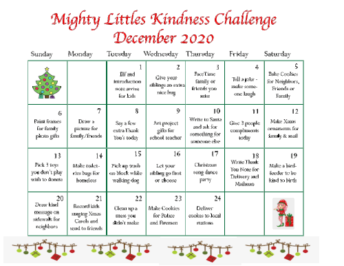 Mighty Kindness Challenge 2020: Using Kindness Elves to Help Teach ...