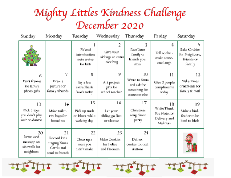 Mighty Kindness Challenge 2020: Using Kindness Elves to Help Teach ...