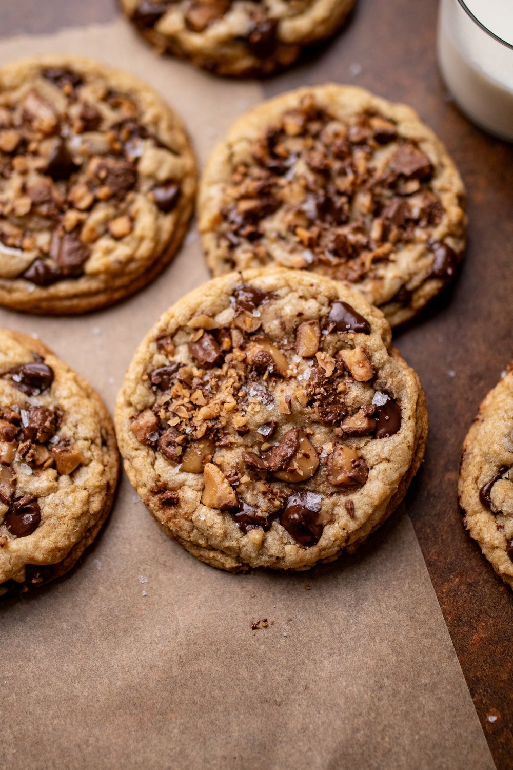 Heath Bar Cookies — SWEET MELI BAKERY
