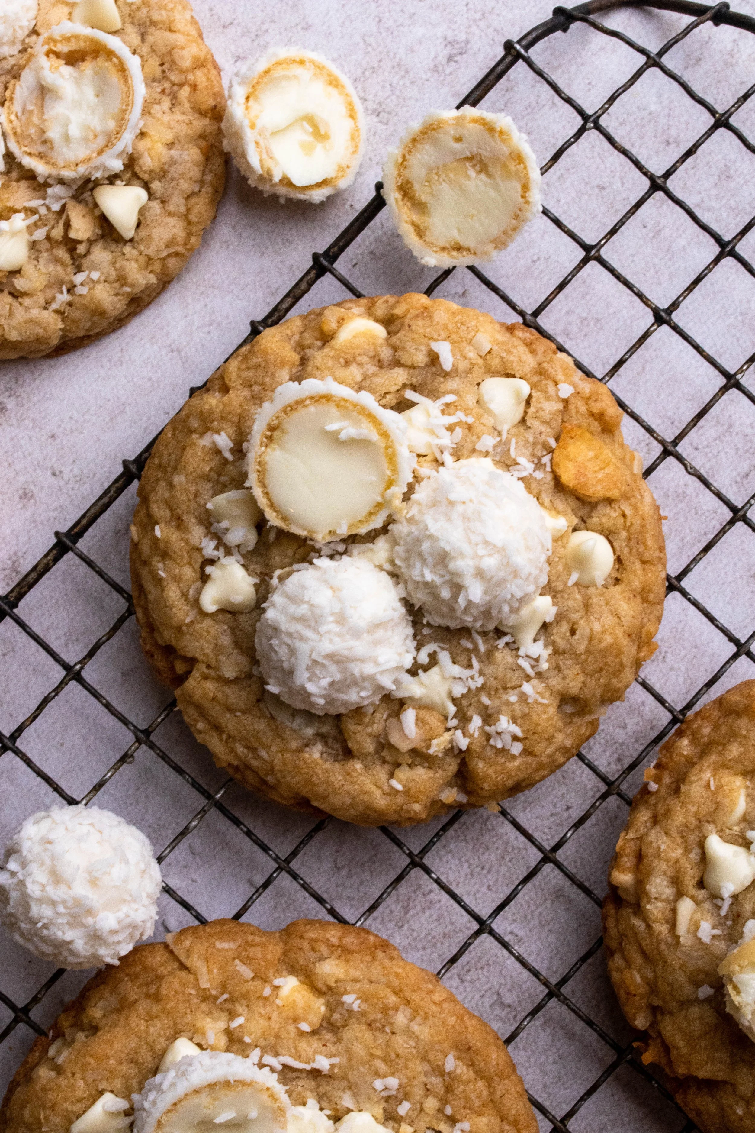 Raffaelo Cookies — SWEET MELI BAKERY