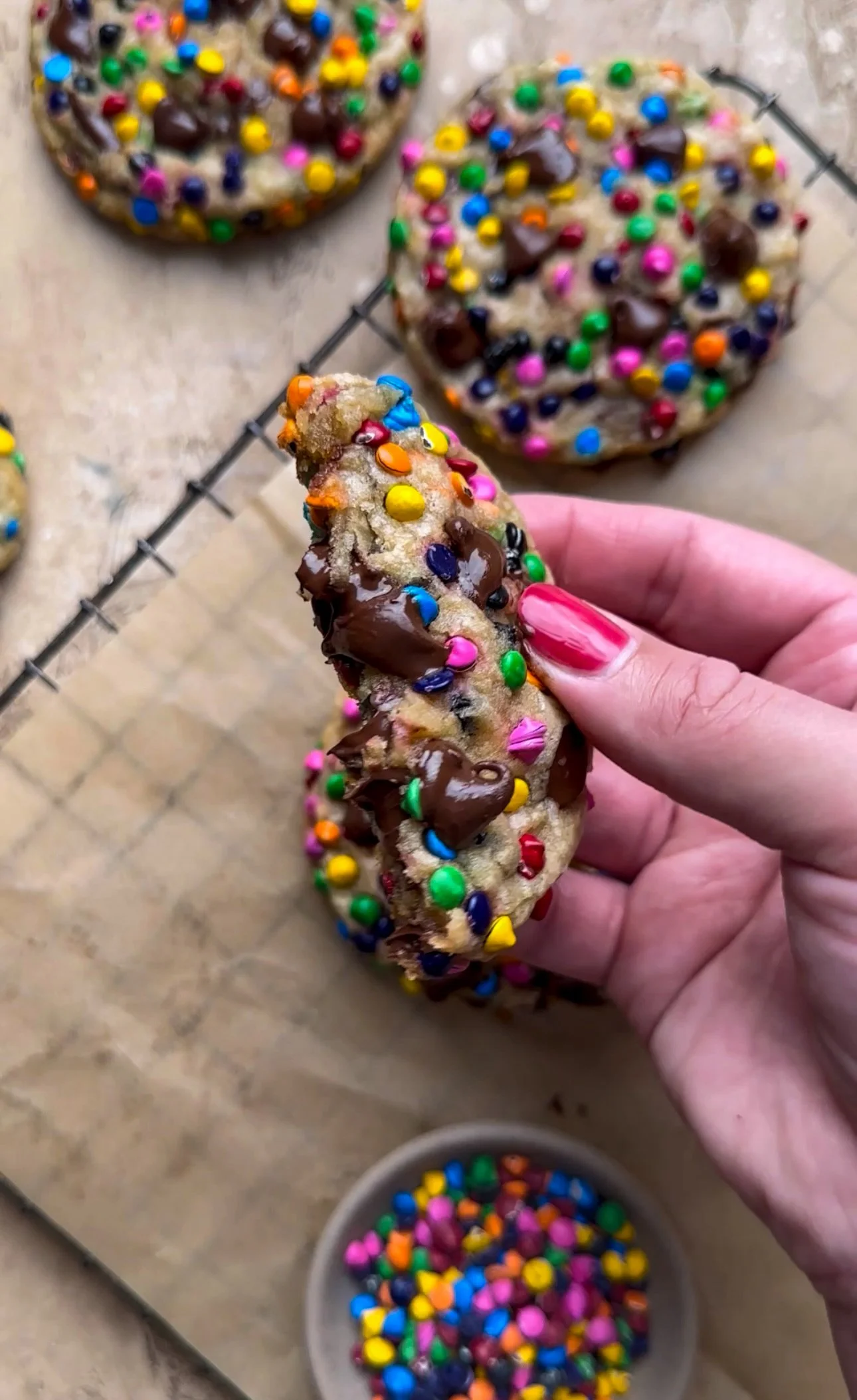 Candy Blast Cookies — SWEET MELI BAKERY