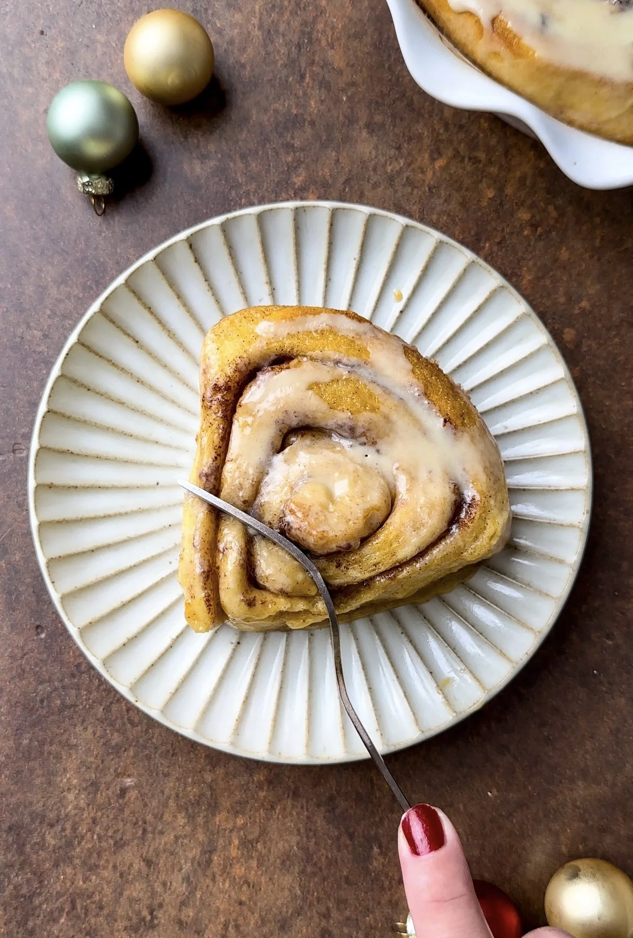 Eggnog Cinnamon Roll Hack — SWEET MELI BAKERY