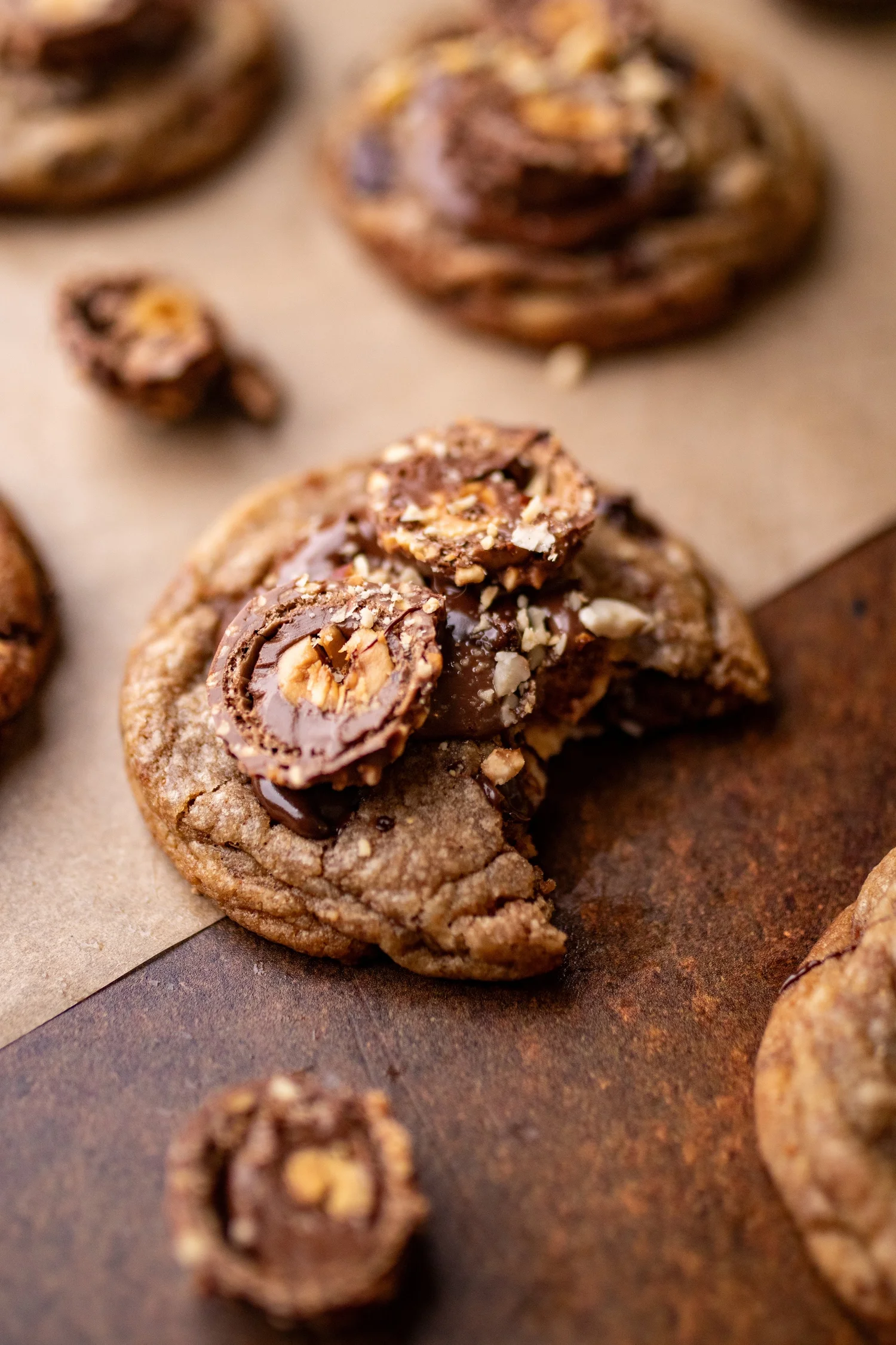 Ferrero Cheesecake Cookies — SWEET MELI BAKERY